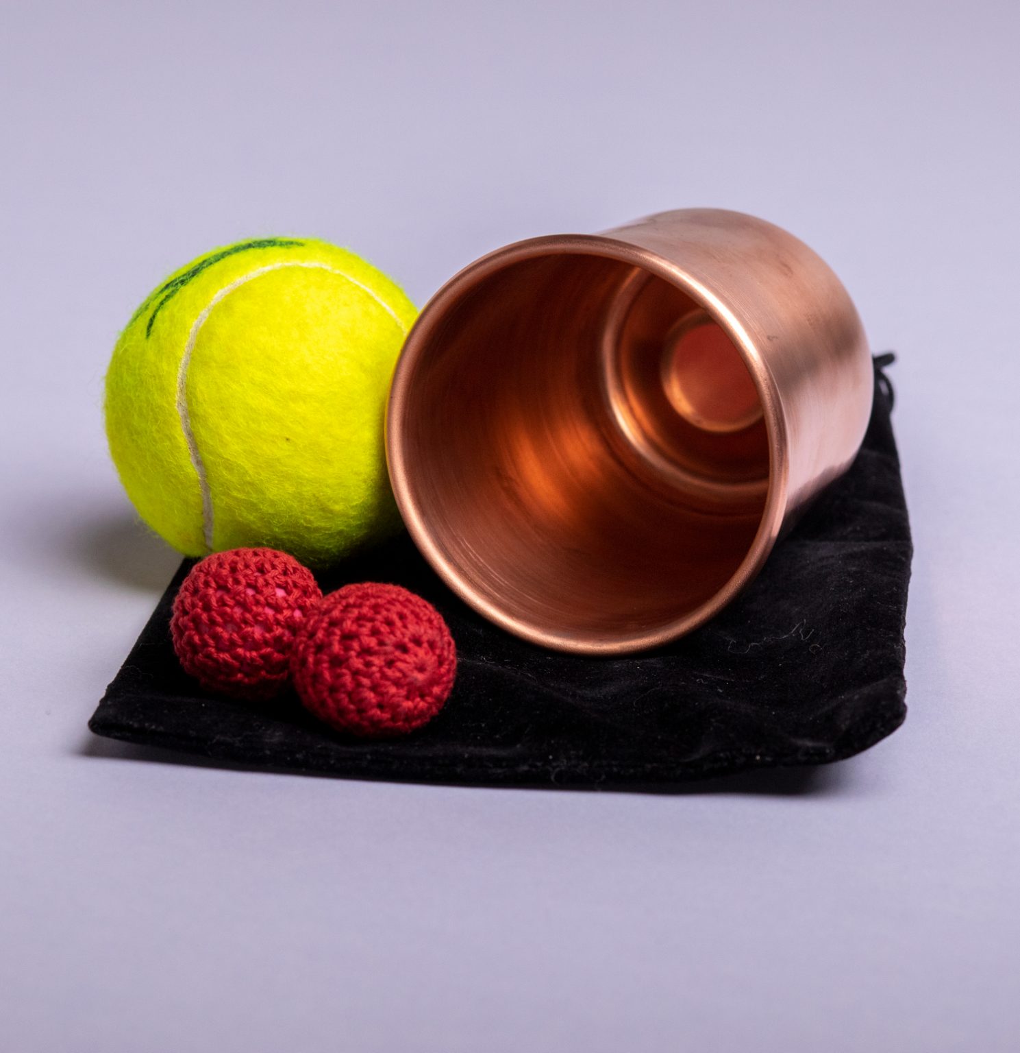 BWM Heavy Satin Copper Chop Cup Tennis Ball Size Final Load | Brian ...