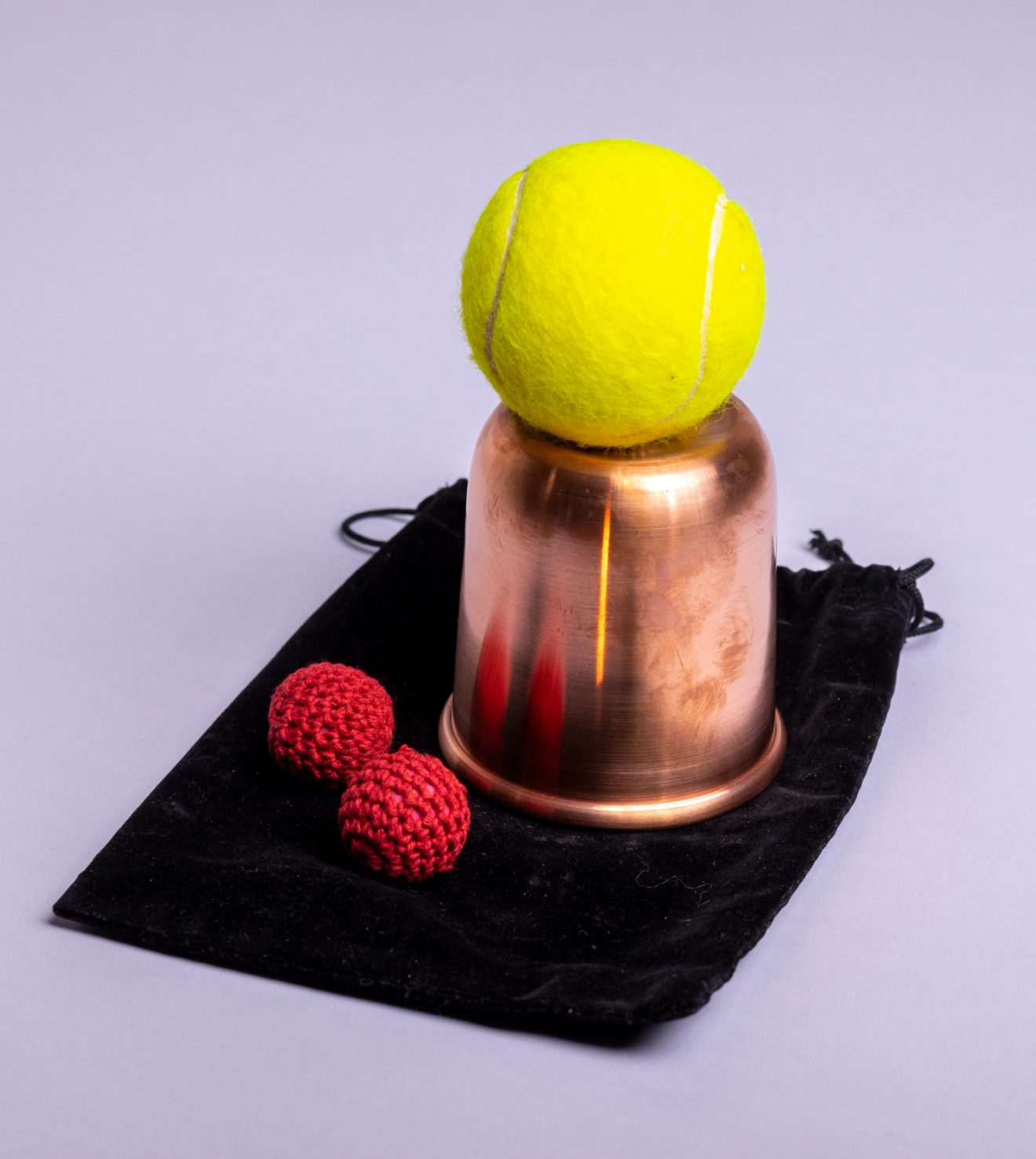 BWM Heavy Satin Copper Chop Cup Tennis Ball Size Final Load | Brian ...